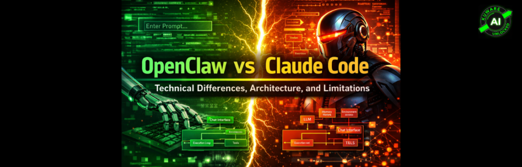 OpenClaw vs Claude Code: Architecture, Differences, Limits
